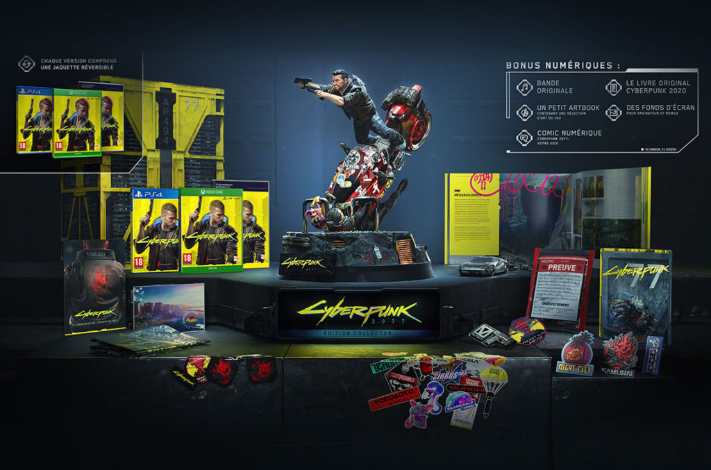 Cyberpunk 2077 en édition collector • Geek-Collector.fr : Site d ...
